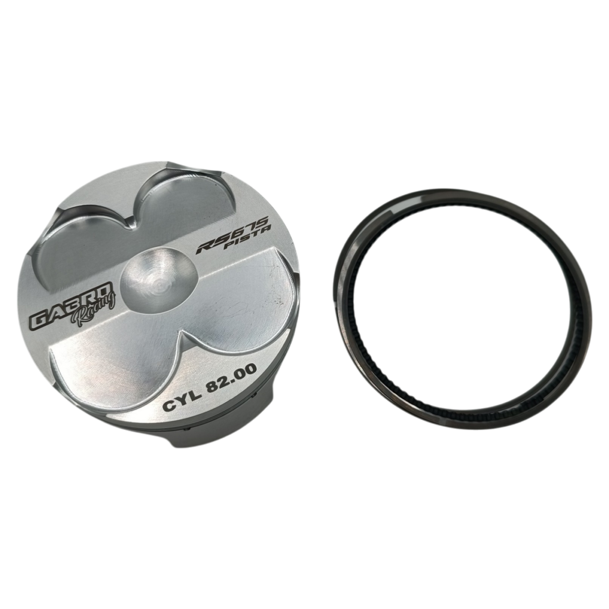 Oversized piston kit "PISTA" by GRT 675cc 82mm